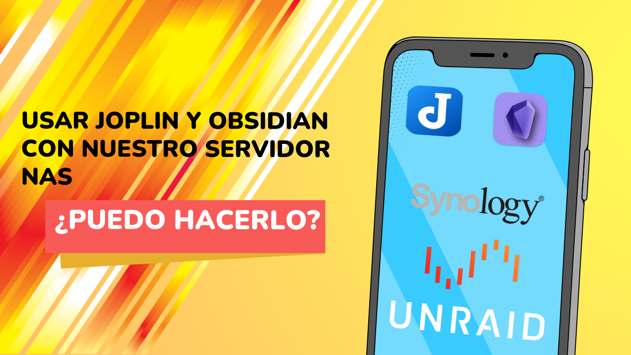 Joplin y obsidian con nuestro servidor NAS